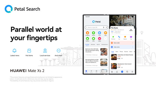 Experience Parallel Search Capabilities on the HUAWEI Mate Xs 2 with ...