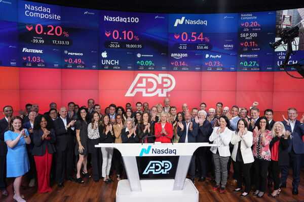 ADP Rings NASDAQ Opening Bell Celebrates 75 Years at the Forefront of ...