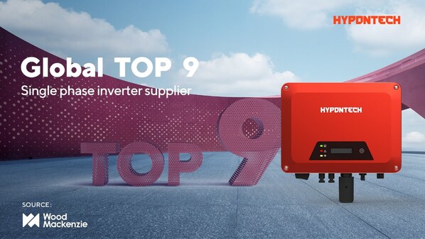 Hypontech Listed Among Global Top 9 Single-Phase Inverter Suppliers by ...