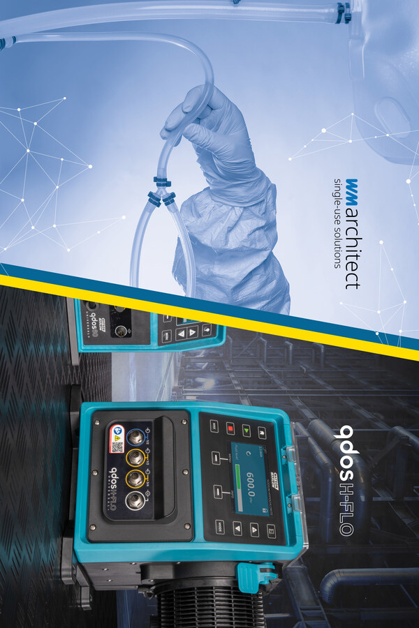 Watsons-Marlow unveils Qdos™ H-FLO and WMArchitectTM :Innovating fluid solutions for the ...