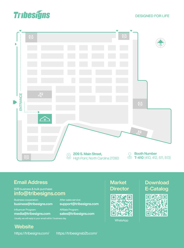 Tribesigns set to make its US debut at High Point Market in October