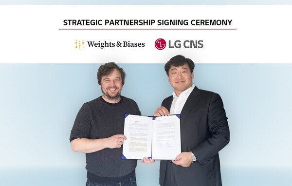 LG CNS, 美 AI 기업 'W&B'와 손잡고 '에이전틱 AI' 시대 선도