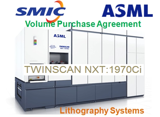 SMIC, ASML sign a volume purchase agreement worth 450 million Euros