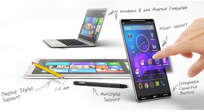 Atmel begins production of maXTouch T series controller for touch screens