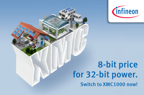 Easy Switch from 8-Bit to 32-Bit with Infineon XMC1000 Microcontrollers