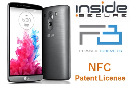 INSIDE Secure NFC patents licensed to smartphone manufacturer LG