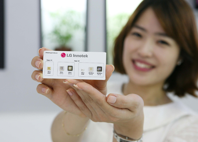 LG Innotek opens the way for mass-production of UV LED chips on a 6 ...