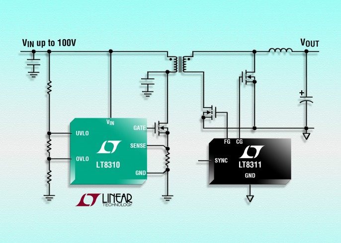 Linear Technology fields 100V synchronous forward controller that ...