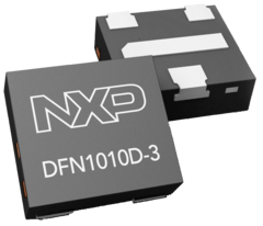 NXP introduces first 3 A transistors in a 1.1-mm² leadless plastic package