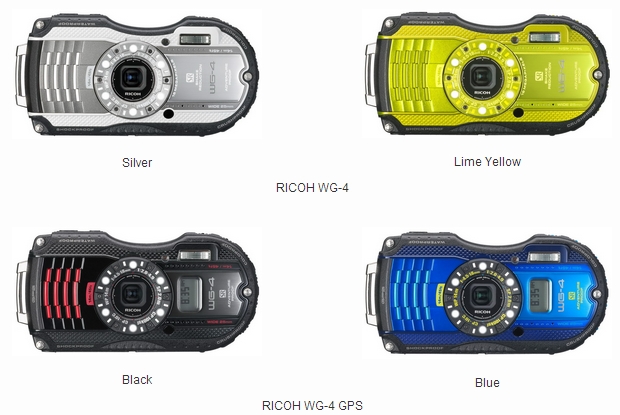 Launch of the RICOH WG-4 and RICOH WG-4 GPS