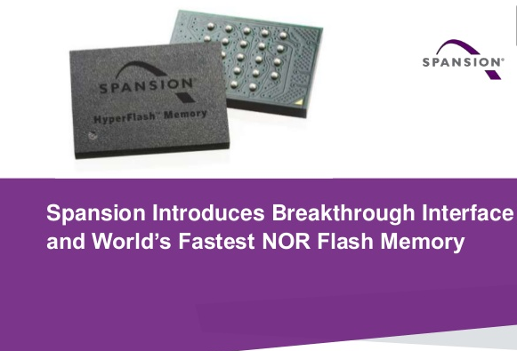 Spansion introduces breakthrough interface and world's fastest NOR ...