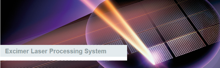 Installation of ELP300 Excimer laser stepper and joint development ...