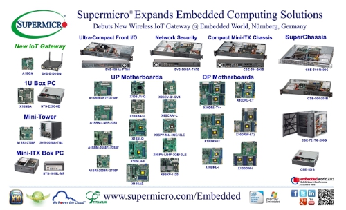 Super Micro Computer debuts Intel Quark-based IoT gateway