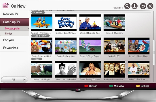 LG Electronics' smart TV line-up interact with users on Gracenote smart ...