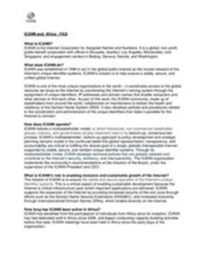 ICANN-Managed Root Server Clusters to Strengthen Africa's Internet ...